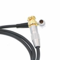 China Right Angle 5 Pin Lemo Timecode Cable BNC Video Cable Shock Resistance for sale