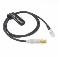 China Right Angle 5 Pin Lemo Timecode Cable BNC Video Cable Shock Resistance for sale