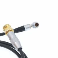 China Right Angle 5 Pin Lemo Timecode Cable BNC Video Cable Shock Resistance for sale