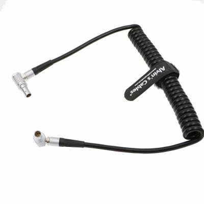 중국 2 Pin 정각 감긴 강선전도 케이블 힘 Teradek 유대 ARRI Alexa 사진기 판매용