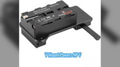 V Mount To NP F Battery Extender