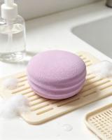 China Light Purple Macaron Beauty Blender Double Layer Macaron Makeup Sponge for sale