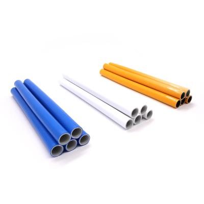 China Cross linked polyethylene-aluminiun compound pe-al-pe pipe multiple layers tube cold water gas use pipe customized color for sale