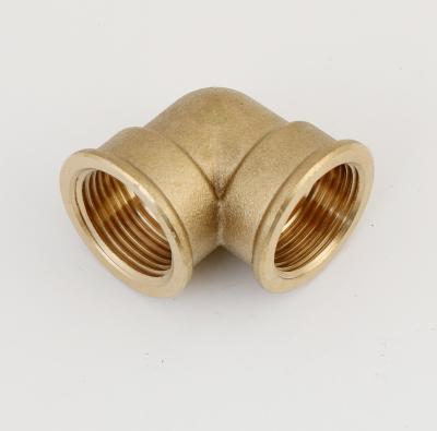 China Brass thread screw fitting elbow f/f thread Pipe fittings pex pipe fitting for sale