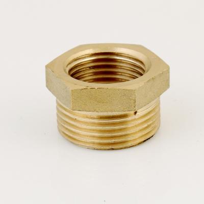 China Brass thread screw fitting reducer m/f thread Pipe fittings pex pipe fitting for sale