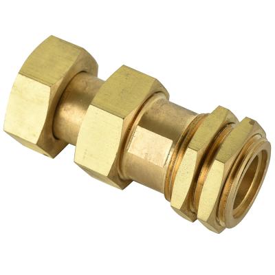 China Brass thread screw fitting Water meter accessories Pipe fittings pex pipe fitting for sale