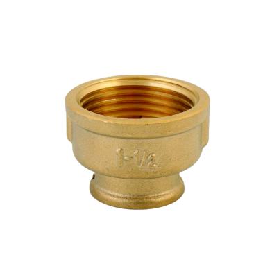 China brass thread plumbing REDUCING SOCKET F THREAD connector for pex pipe fittings with screw for sale