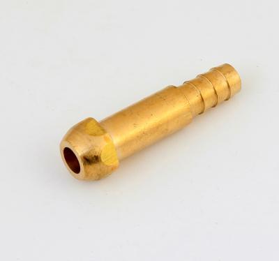 China Brass Gas Fittings long pol hose end fitting with flare connector used in  Plumbing Fittings for sale