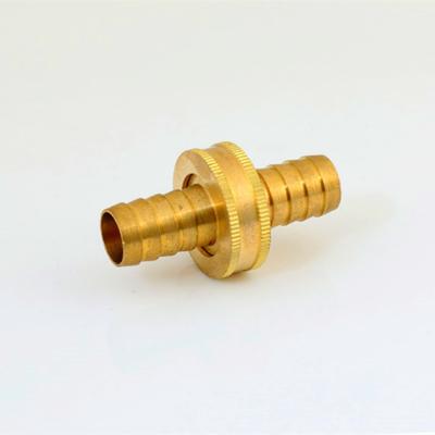 China Brass Gas Fittings hose fitting  with flare connector used in  Plumbing Brass Fittings for sale