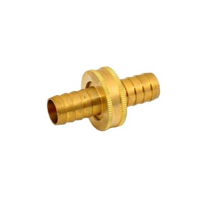 China brass gas thread hose fitting compression Connector for water tube pipe brass fittings for sale