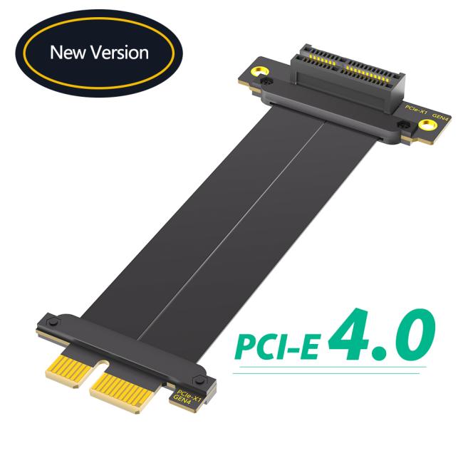 90° to 180° PCIe adapter configuration