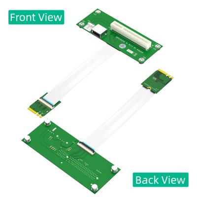 China OEM PCI-E Vertical Express X8 USB GPU Riser Card With High Speed FPC Cable for sale