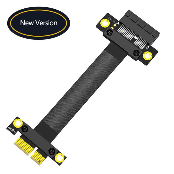 Quality PCI Express 3.0 1x para PCI-E x1 Riser Adaptador Flexible Extension PCI-E Riser for sale