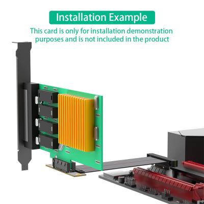 China 10cm Dustproof  X1 Adapter Riser Card  Pcie Extension Cable 4.0 Computer Hardware for sale
