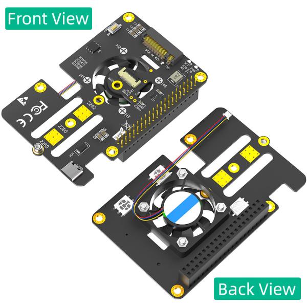 Quality Gen2 Raspberry Pi M 2 Adapter NVMe To PCIe PCI E Raspberry Ssd Adapter 3 In 1 for sale