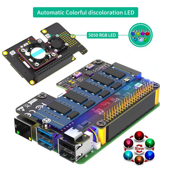 Quality 3 In 1 Combo Raspberry Pi Adapter M.2 NVMe SSD To M2 PCIE Nvme Adapter for sale