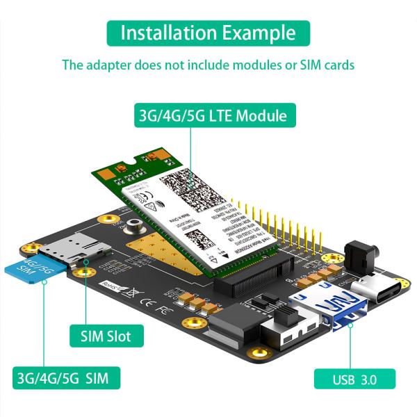 Quality RM500U 4G 5G Base HAT Raspberry Asus Development Board for sale