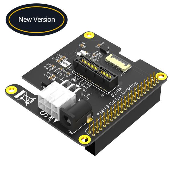 Quality Raspberry Pi PCI E 1x Adapter 12V Pcie 1x To 16x 12V Power for sale