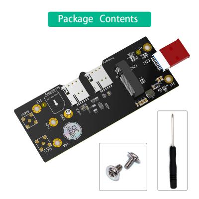 China NVME NGFF M.2 To USB 3.0 Adapter With Dual NANO SIM Card Slot for sale