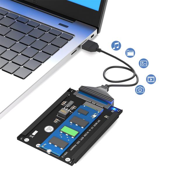 Quality M.2 NGFF key M SSD to SFF-8639 U.2 Adapter with Frame Bracket for sale