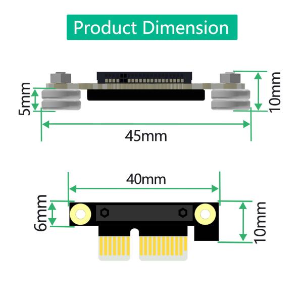 Quality New Version M.2 NGFF NVME M-Key SSD To PCI- E 4X Extension Cable Adapter for sale