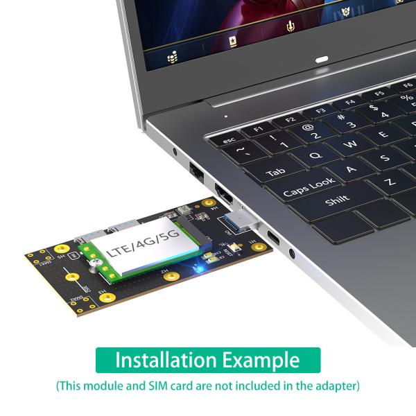 Quality NGFF M.2 To USB 3.0 Adapter With Dual NANO SIM Card Slot For 3G / 4G / 5G Module for sale