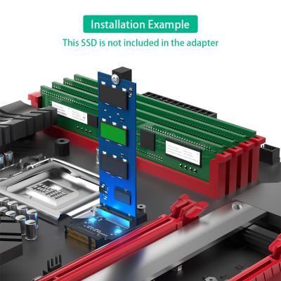China NGFF (M.2) Key-M Nvme SSD To NGFF (M.2) Key A / E Adapter Enhance Your System for sale