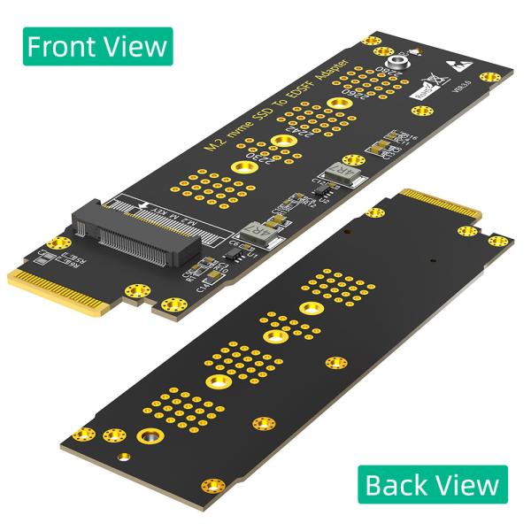 Quality Ruler 1U GEN-Z EDSFF E1.S Interface to NGFF M.2 Key-M M2 NVMe SSD Converter for sale