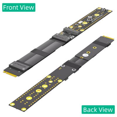 China M.2 NGFF Key M NVMe SSD Extension Cable Extender PCIe3.0 X4 Full Speed High Speed SSD Desktop Computer Extension Cable for sale