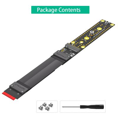 China M.2 NGFF Key M NVMe SSD Extension Cable Extender PCIe3.0 X4 Full Speed High Speed SSD Desktop Computer Extension Cable for sale
