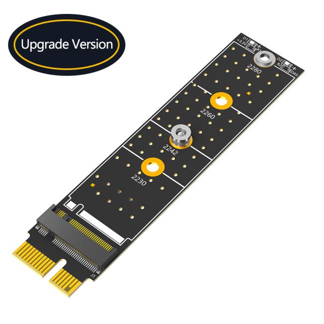 NGFF M.2 to PCI-E 1X adapter front view