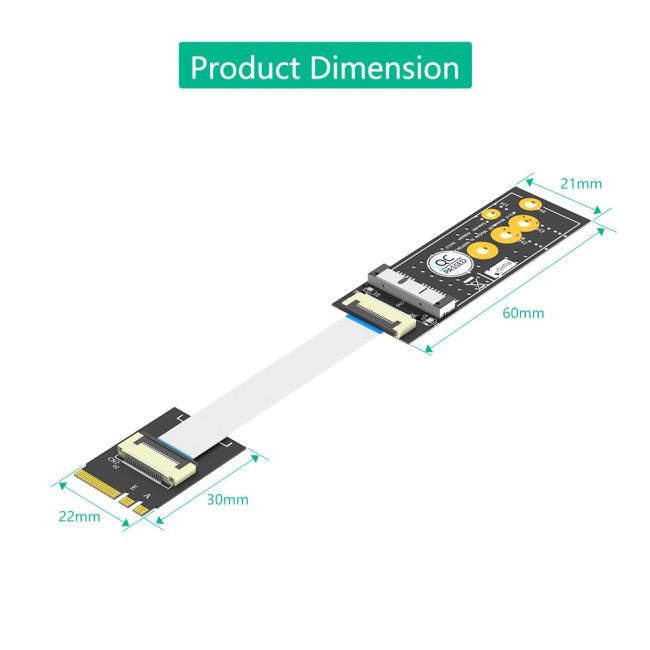 Adapter size comparison