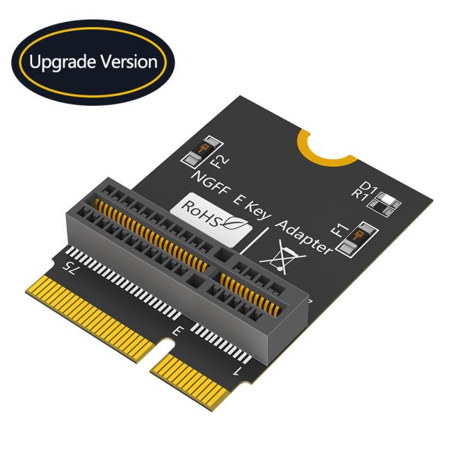 M.2 NGFF E-key adapter front view