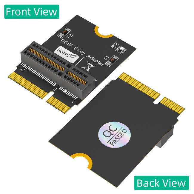 M.2 NGFF E-key adapter side view