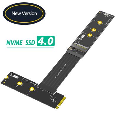 China 3.3V M.2 NGFF Adapter Adapter Left Steering M2 Nvme To Sata With LED for sale