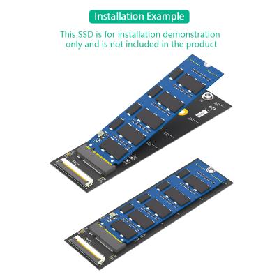 China LED 3.3V M 2 NVME SSD Adapter To Mini PCIe Ssd  Adapter 3.3V for sale