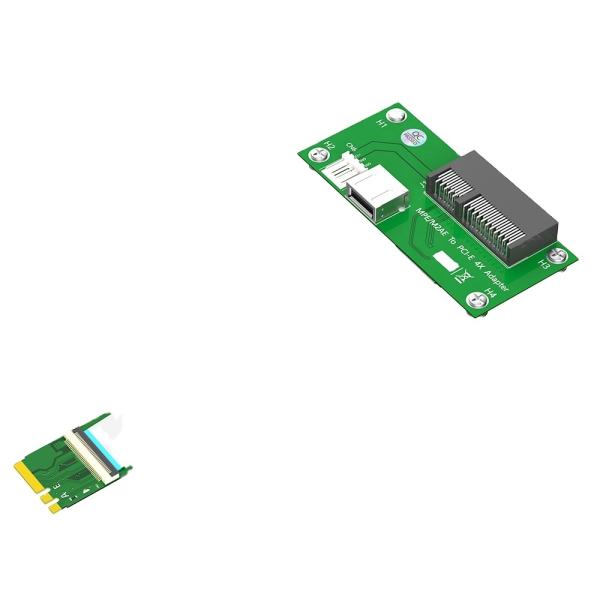 Quality 480Mb/S Computer Adapter Key A/E To PCIe X4 USB Riser Card M 2 Ngff Ssd Adapter for sale