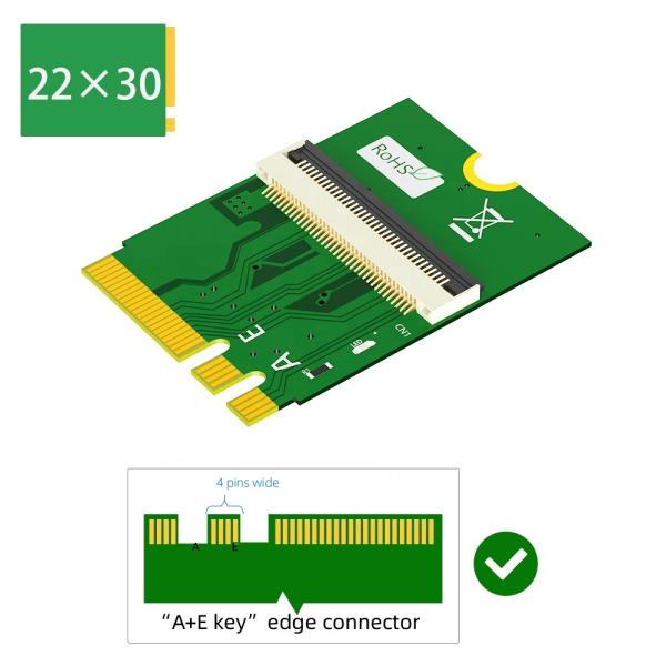 Quality 480Mb/S Computer Adapter Key A/E To PCIe X4 USB Riser Card M 2 Ngff Ssd Adapter for sale