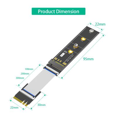 China 100Mbps Computer Adapter  22mm To 80mm M.2 NGFF SSD Converter for sale