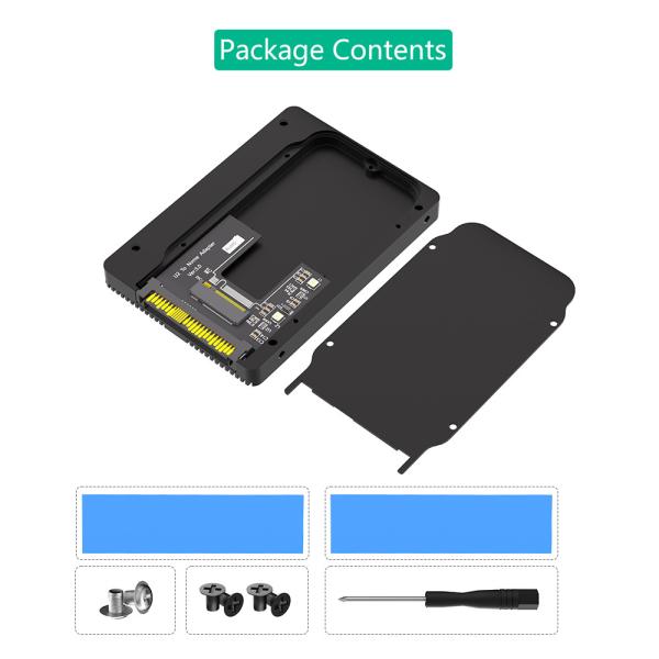 Quality M.2 NGFF NVMe 2.5" SSD To U.2 SFF-8639 Adapter Card OEM for sale
