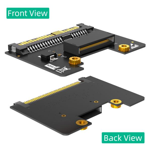 Quality U.2 SFF-8639 to NVMe Ruler 1U GEN-Z EDSFF Short SSD E1.S Carrier Adapter Upgrade for sale