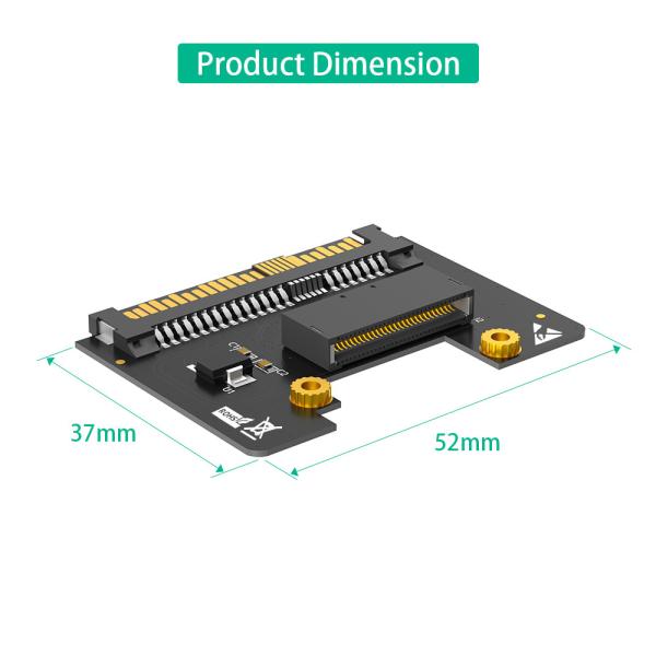 Quality U.2 SFF-8639 to NVMe Ruler 1U GEN-Z EDSFF Short SSD E1.S Carrier Adapter Upgrade for sale