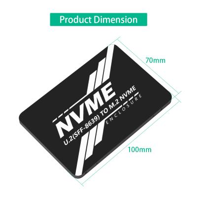 China U.2 to M.2 SSD Adapter 70x100mm High-Speed Data Transfer for sale