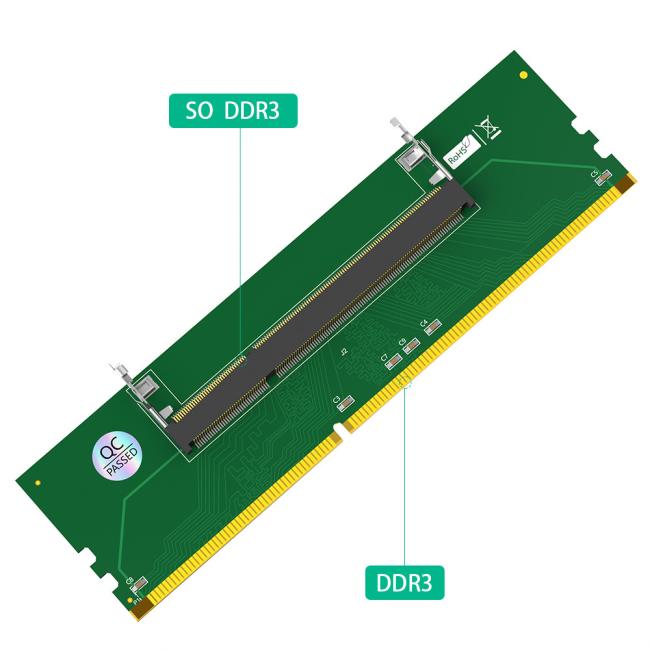DDR3 204PIN to 240PIN adapter pin configuration