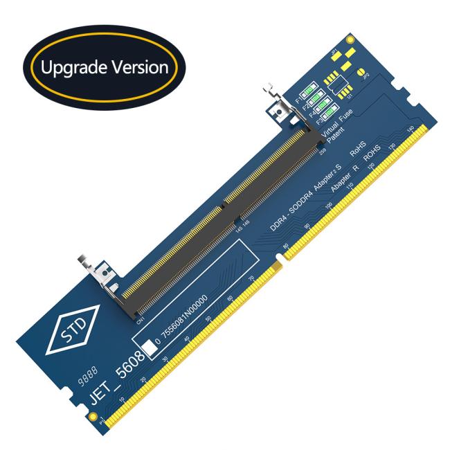 DDR4 memory adapter side view