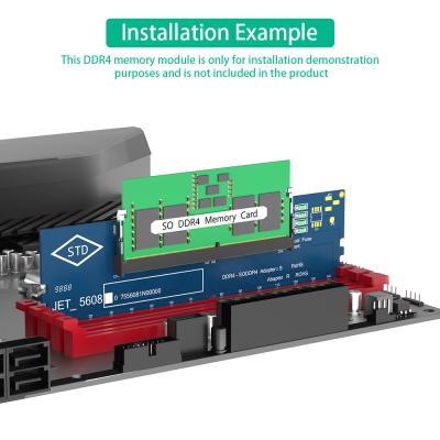 China Desktop Laptop  DDR Memory Adapter DDR4 RAM Adapter 133MM for sale
