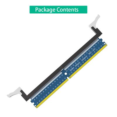 China Blue Memory Testing DDR Memory Adapter Ddr4 Memory 1.2V DC for sale