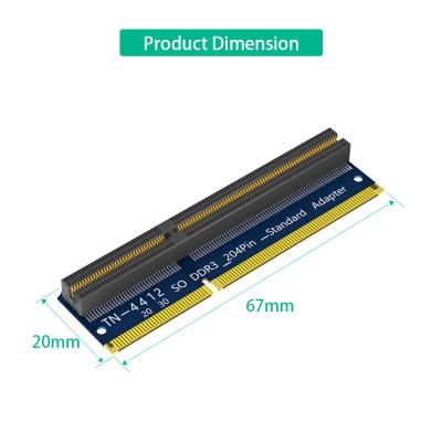 China STD 204Pin DDR Memory Adapter  DDR3 Memory Adapter 1.5V DC. for sale