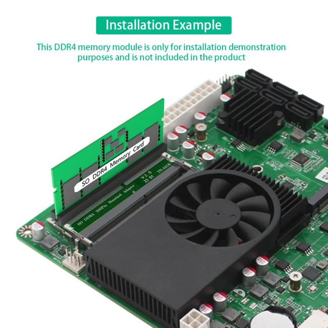 DDR4 adapter card pin detail