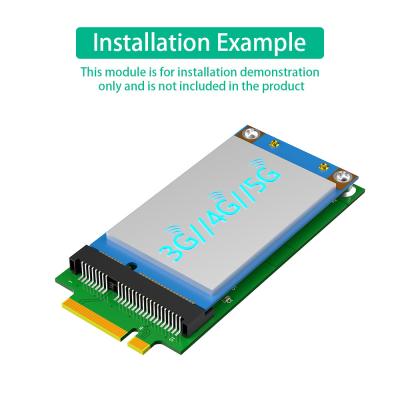 China M.2 Key B to Mini PCI-E Adapter for sale